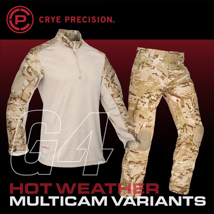 Crye Precision’s G4 Hot Weather Line Now In Multicam Tropic & Multicam ...