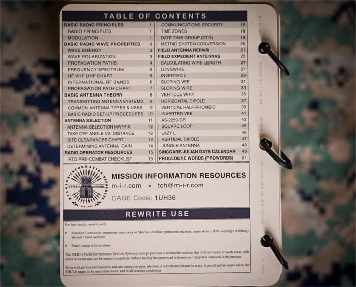 Mission Essential Gear Tactical Communications Handbook | Popular ...