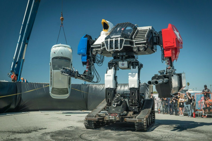 Wanna Buy A Giant Robot? The Megabots Eagle Prime Is On eBay | Popular ...