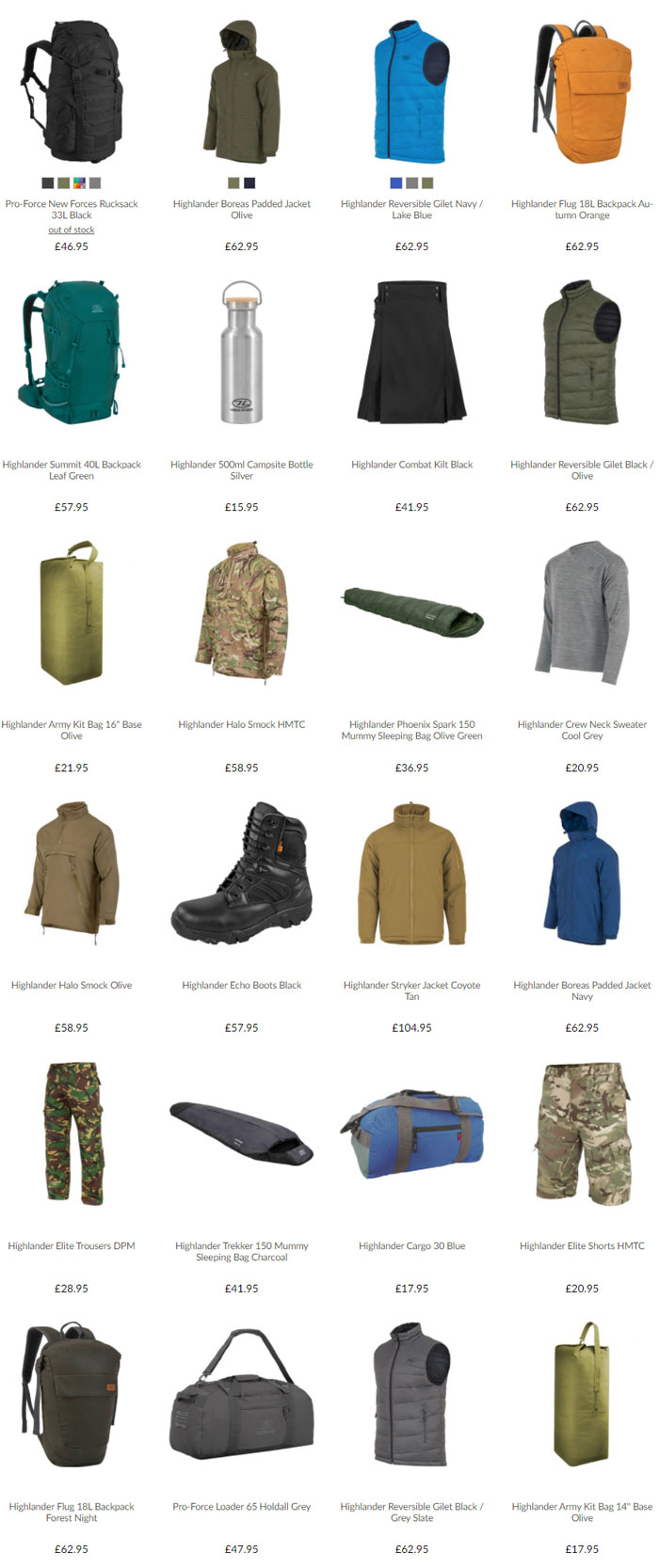 Military 1st Highlander Gear Sale 2021 | Popular Airsoft: Welcome To ...