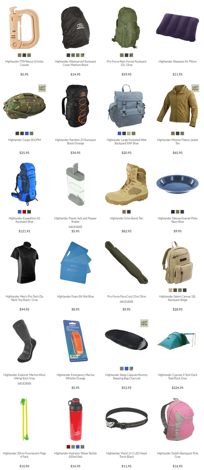 10% Off Highlander Gear At Military 1st | Popular Airsoft: Welcome To ...