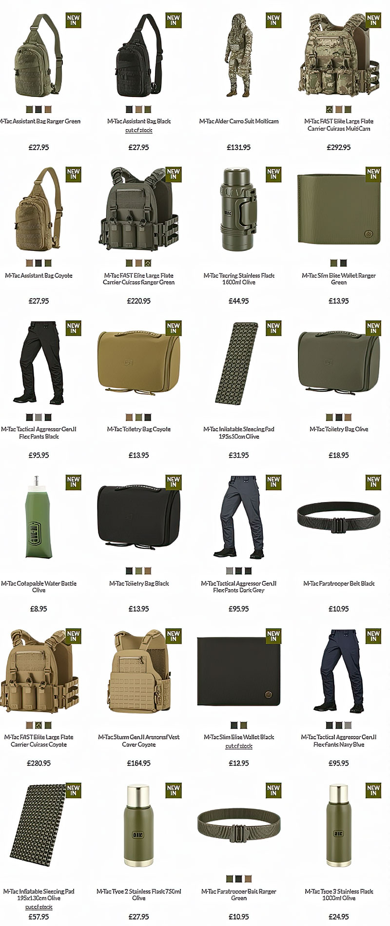M-TAC Tactical Clothing & Gear At Military 1st | Popular Airsoft ...