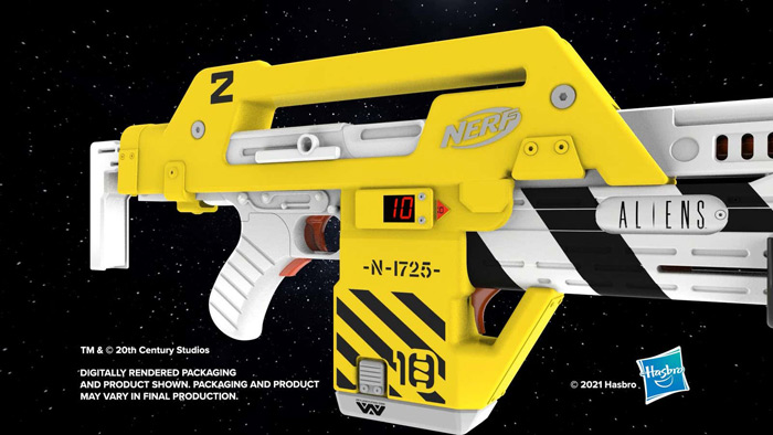 Incoming! The Nerf LMTD Aliens M41A Pulse Blaster | Popular Airsoft ...