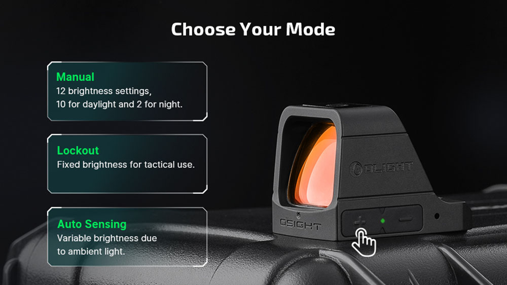 Budget-Friendly Olight Osight Red Dot Sight With Magnetic Charging ...
