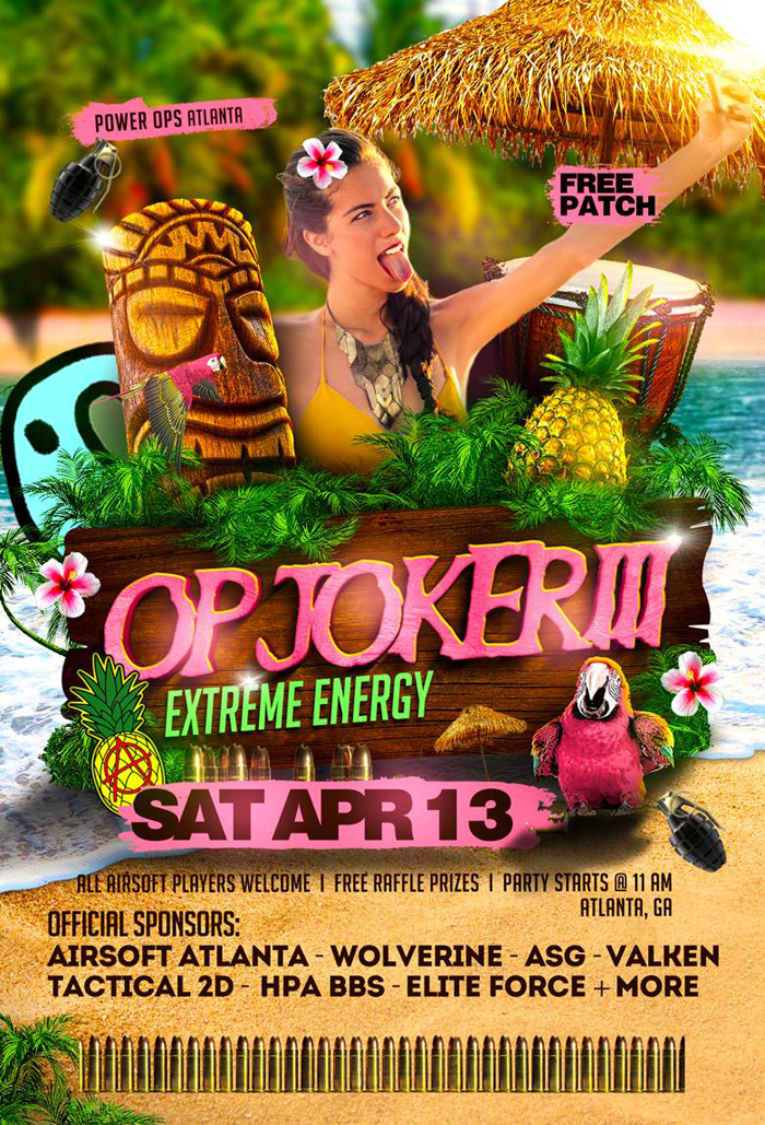 Power Ops Op Joker 3 On 13 April | Popular Airsoft: Welcome To The ...