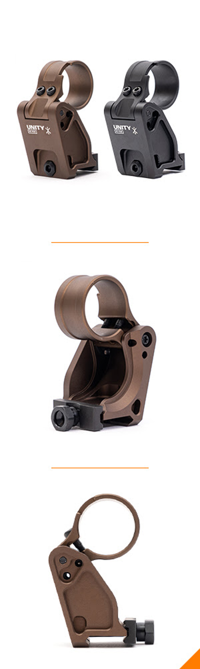 PTS Unity Tactical FAST LPVO Optics Mount & FTC Aimpoint Mag Mount ...