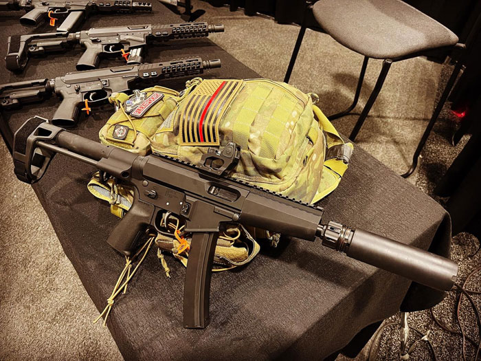 The AR MP5: Quarter Circle 10 YKMF-5 PCC AR Pistol | Popular Airsoft ...