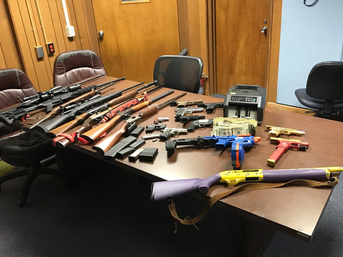 Real Firearms Disguised As Toy Guns Seized During A Drug Bust | Popular ...