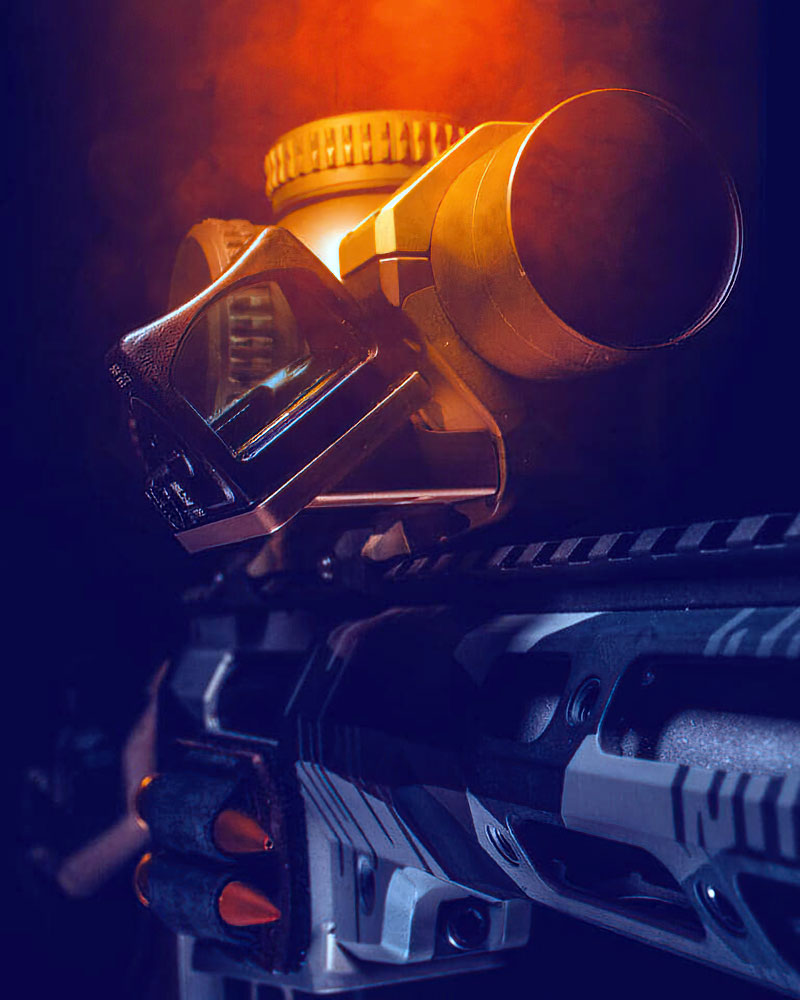 Holosun 407k Monstrum Tactical - Mossberg Micro Red Dot Mount - RMR ...