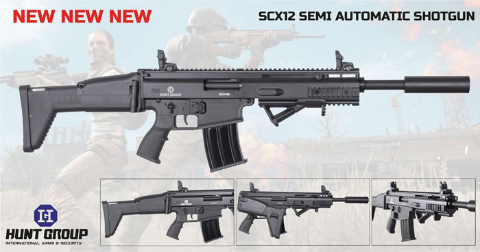 Is It Another FN SCAR? It’s The Hunt Group SCX12 Semi-Auto Shotgun ...