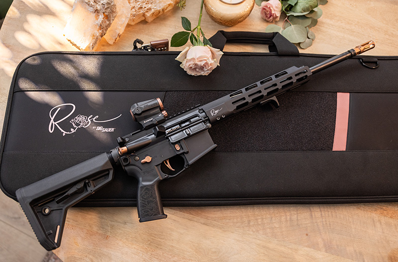 The New SIG Sauer M400 Rose Rifle: Designed For Female Shooters ...