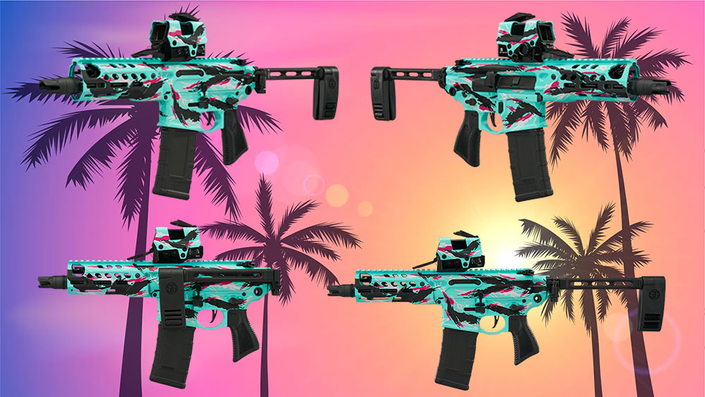 The SIG MCX LT Rattler Miami Tiger Stripe Limited Edition Gives The ...