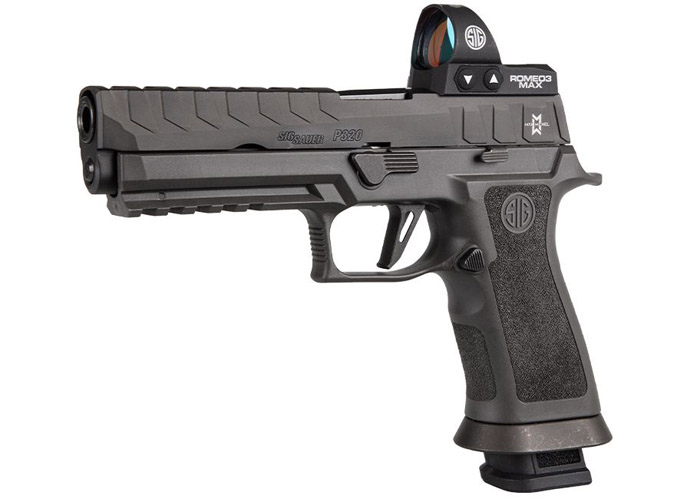 SIG Custom Works Reveal The SIG P320 Max Competition Pistol | Popular ...