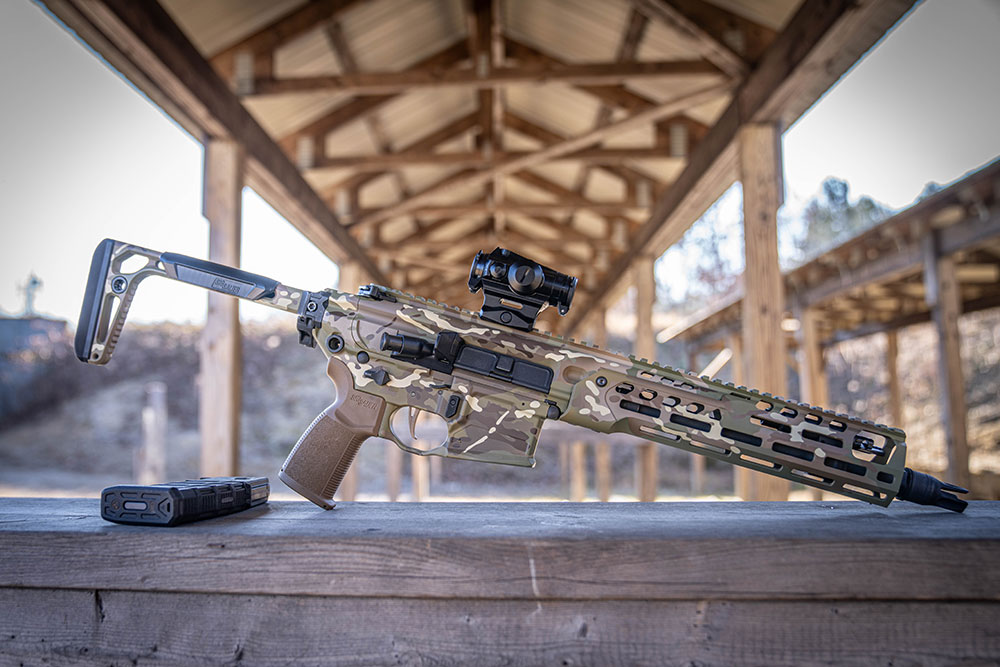 SIG Custom Works Unveils Rugged, Multicam-Clad MCX-SPEAR-LT Pistol ...