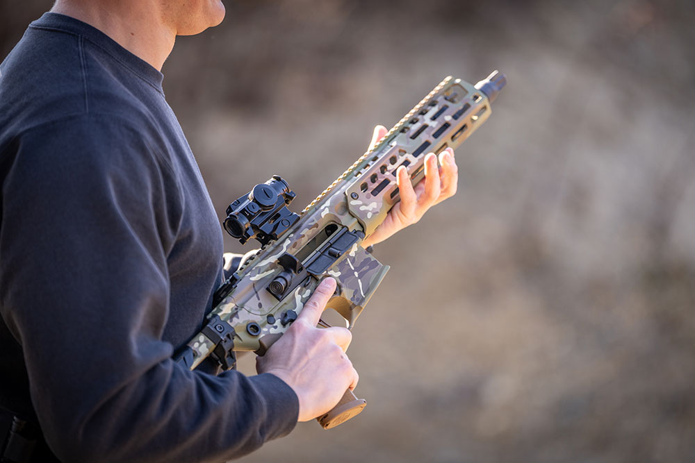 SIG Custom Works Unveils Rugged, Multicam-Clad MCX-SPEAR-LT Pistol ...