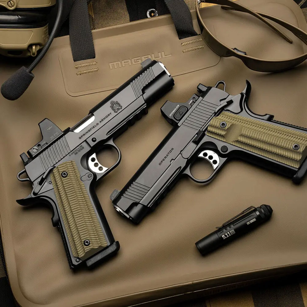 Springfield's 1911 AOS Pistols Are Optics-Ready & Ready to Roll ...