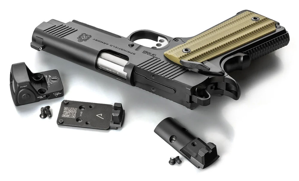 Springfield's 1911 AOS Pistols Are Optics-Ready & Ready to Roll ...