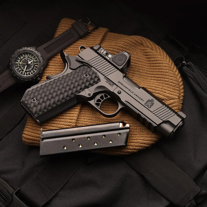 The New Springfield 1911 TRP Gets Optic Ready With AOS & A 9mm Option ...