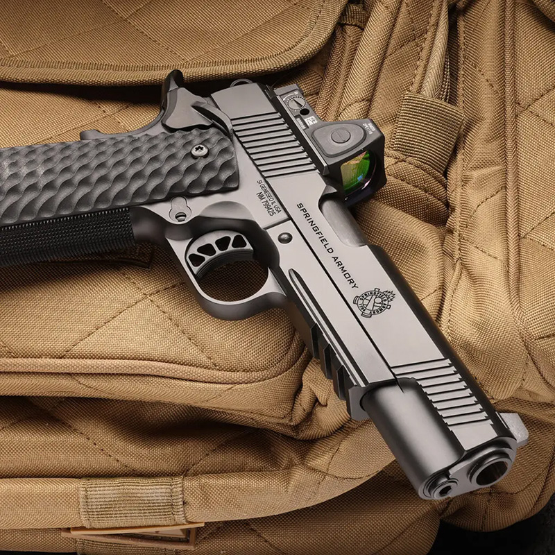 The New Springfield 1911 TRP Gets Optic Ready With AOS & A 9mm Option ...