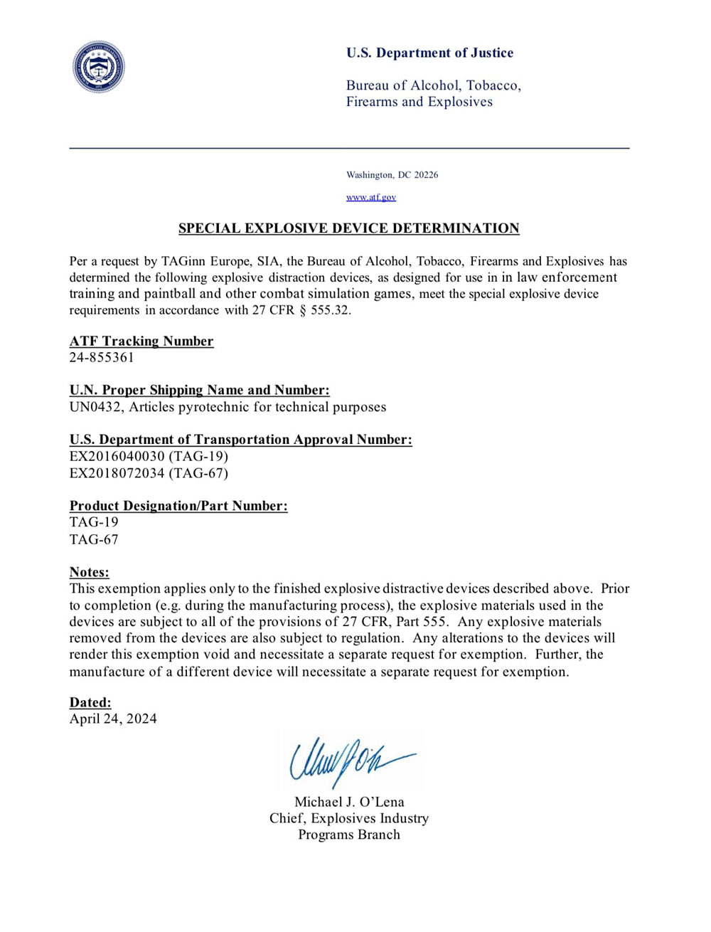 TAGinn TAG-67 & TAG-19 Coming Back To The USA | Popular Airsoft ...