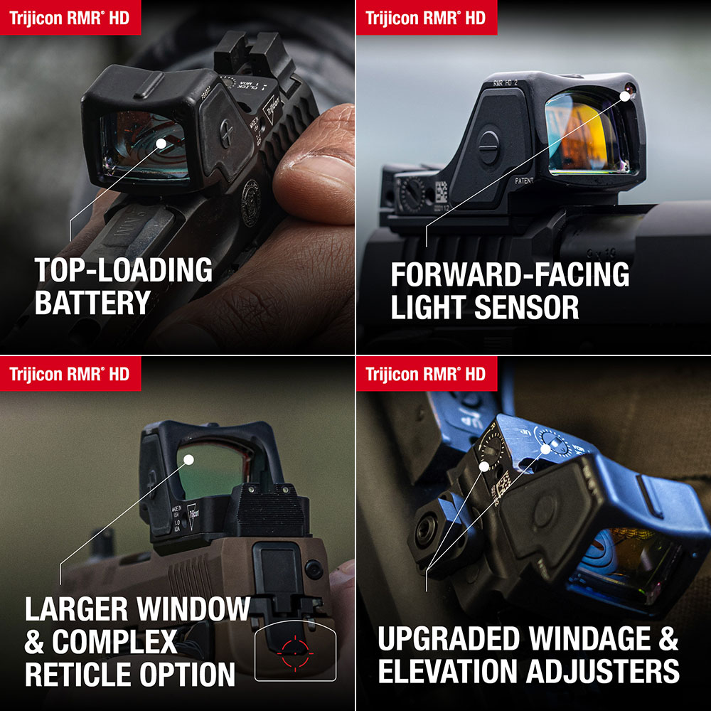 Trijcon Introduces The RCR And The RMR HD Red Dot Sights | Popular ...