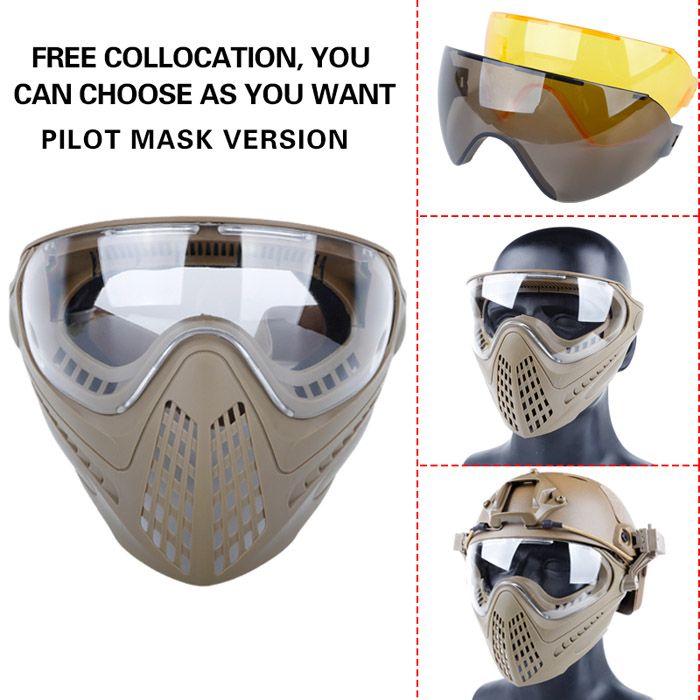 New Pilot Tactical Helmet From WoSport | Popular Airsoft: Welcome To ...