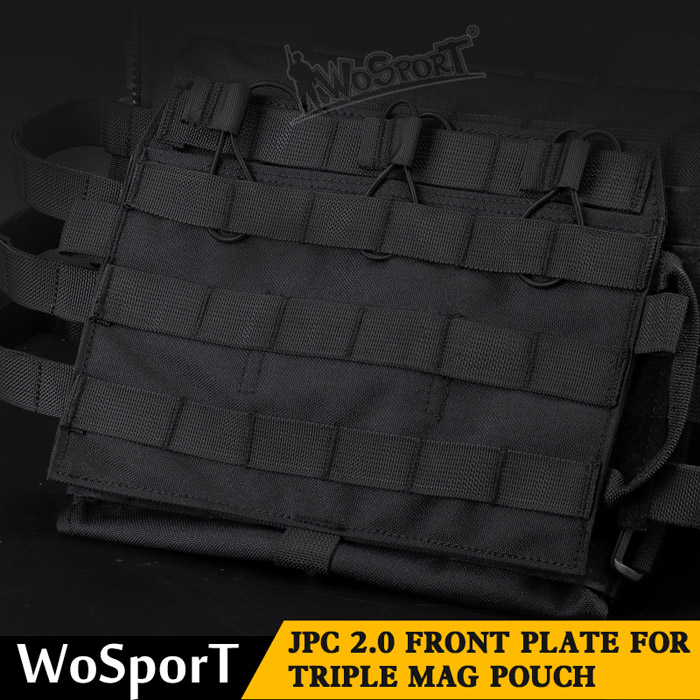 WoSport JPC 2.0 Front Triple Package | Popular Airsoft: Welcome To The Airsoft World
