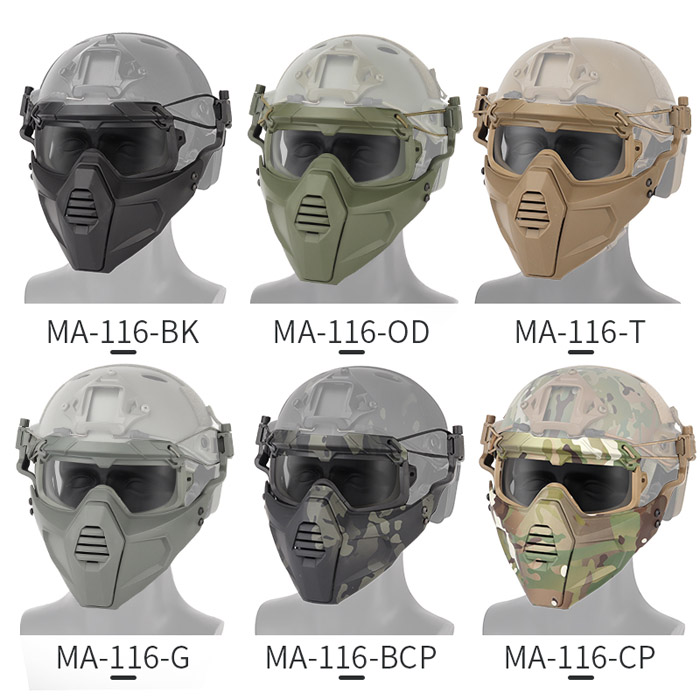 Multidimentional Split Type Mask Set | Popular Airsoft: Welcome To The ...