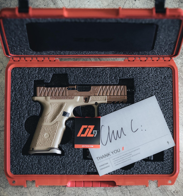 The Craighead OZ9 Pistol From ZEV Technologies Gets Released Today ...
